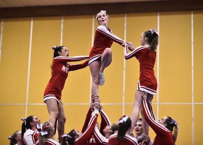 Mount Carmel wins gold at District 4 cheerleading championships | Local ...