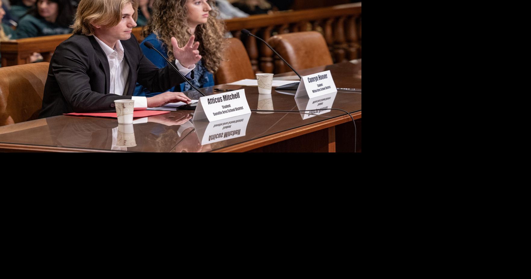 Senate Education Committee, chaired by Sen. Culver, examines cellphone ...