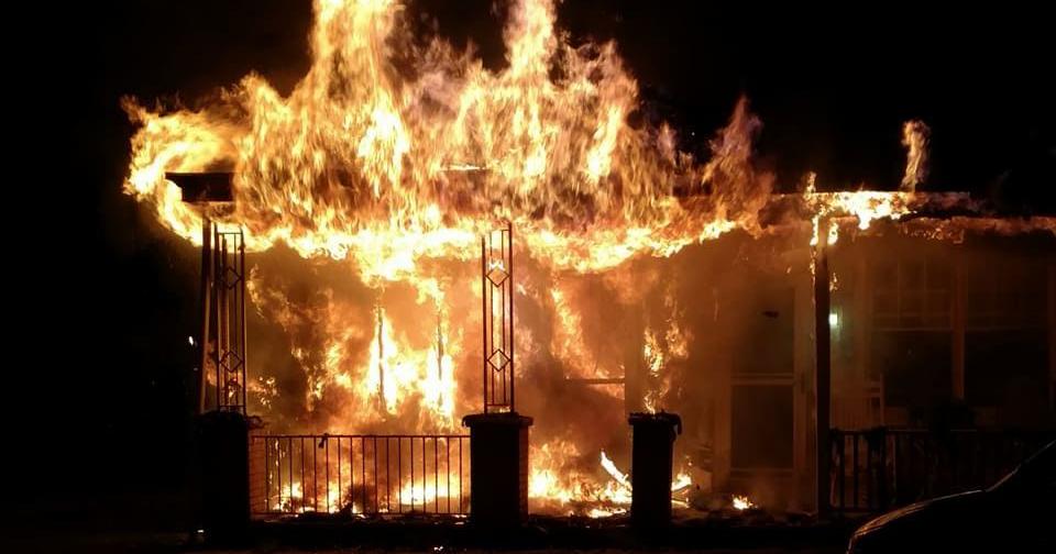 Firefighter treated for heat exhaustion at overnight blaze | Local ...