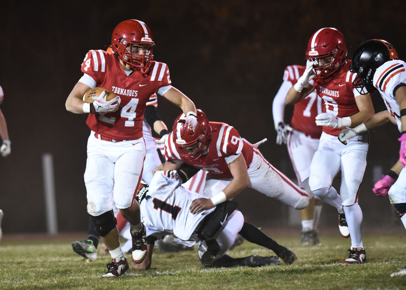 H.S. Football: MCA scores early, often in convincing win in playoff ...