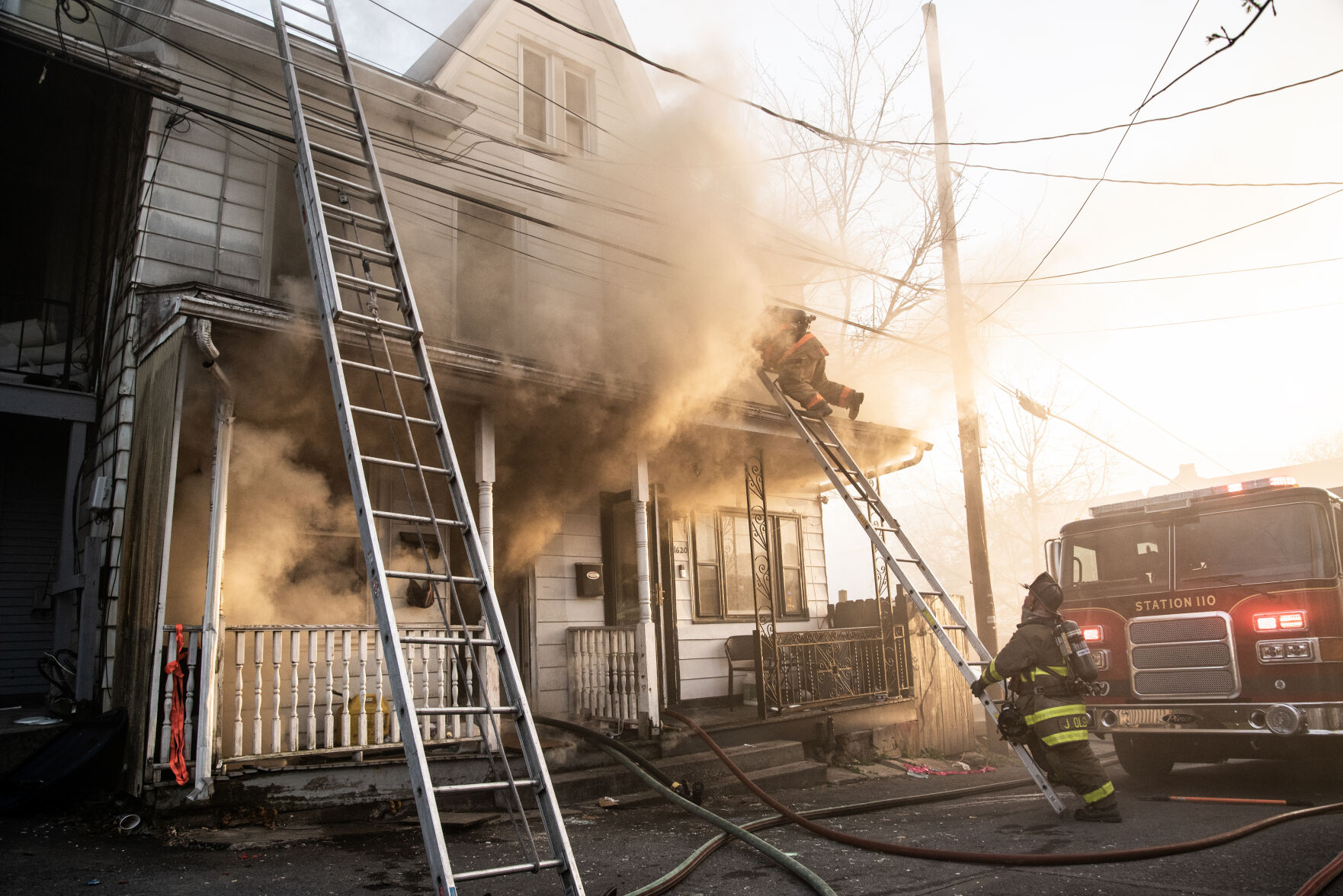 Nine displaced in Mohawk Street fire | Local | newsitem.com