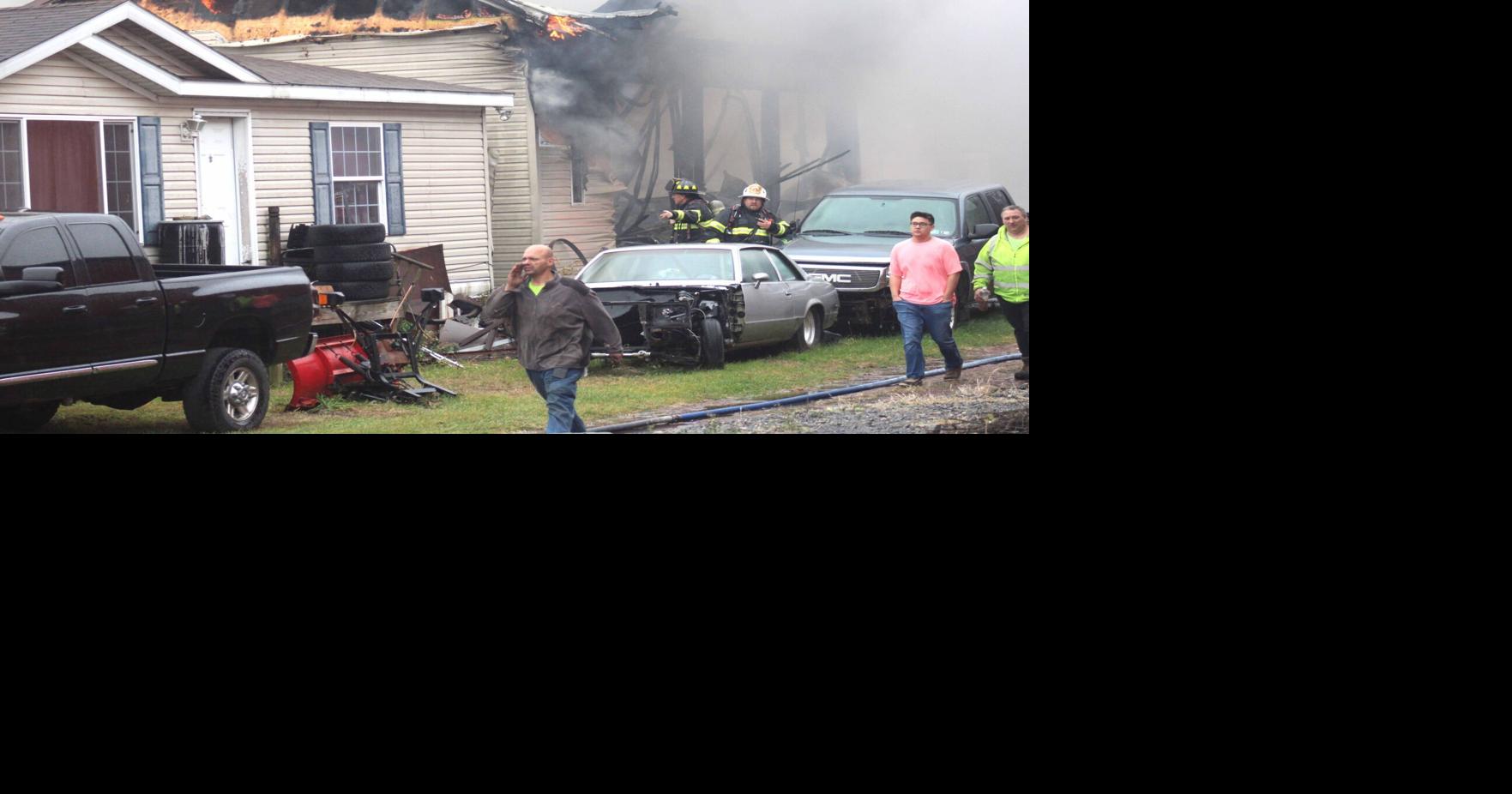 Flames rip through Dewart garage | Local | newsitem.com