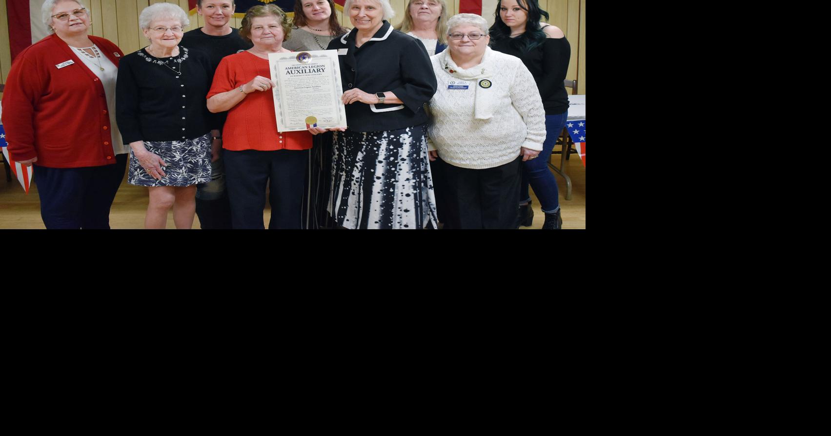 New charter presented to American Legion Auxiliary Unit 92 | Local ...