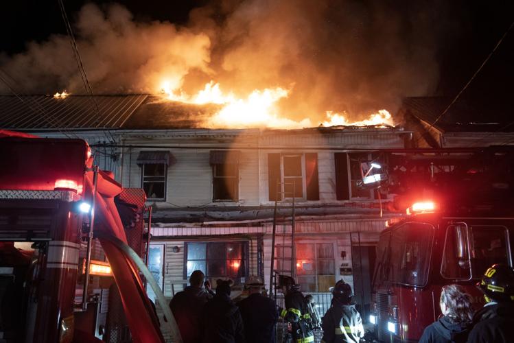 Fire hits row homes on South Shamokin Street | News | newsitem.com