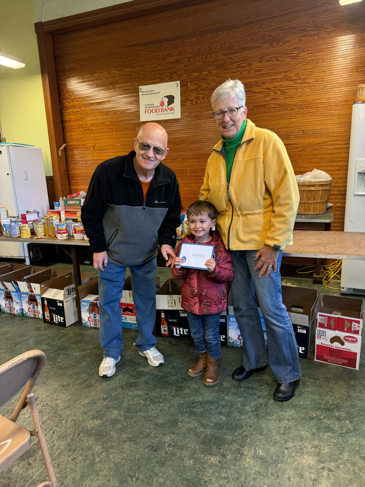 Gift card donation to food pantry | Local | newsitem.com