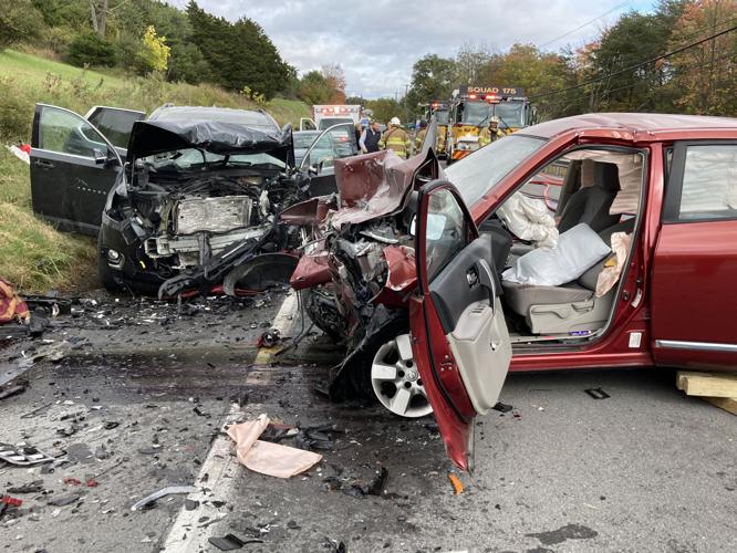 Head-on crash in Ralpho Township injures four people | Local | newsitem.com