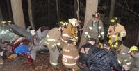 Two injured in one-car crash | Local | newsitem.com