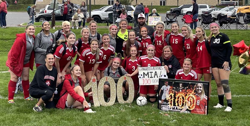 Mia Chapman scores 100th career goal, Red Tornadoes earn playoff spot ...