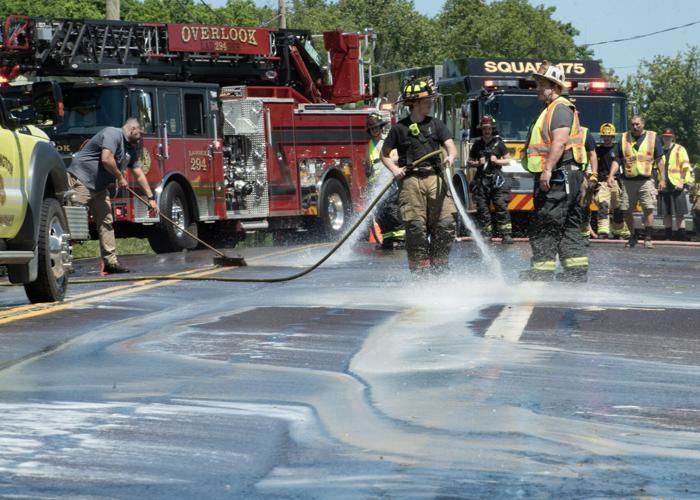 Molasses spills on Route 61 in Shamokin Township during vehicle crash ...
