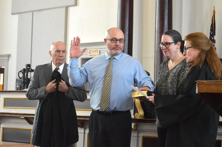 Garrigan, Greco sworn in as new county judges | Local | newsitem.com