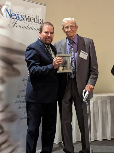 Deitz receives distinguished award from Pa. News Leaders Association ...