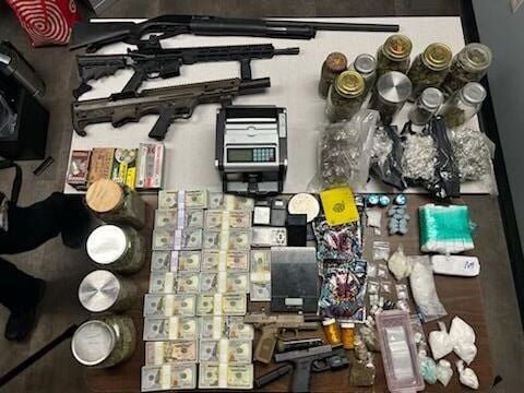 Police seize over seven pounds of drugs, three stolen firearms in Mount ...
