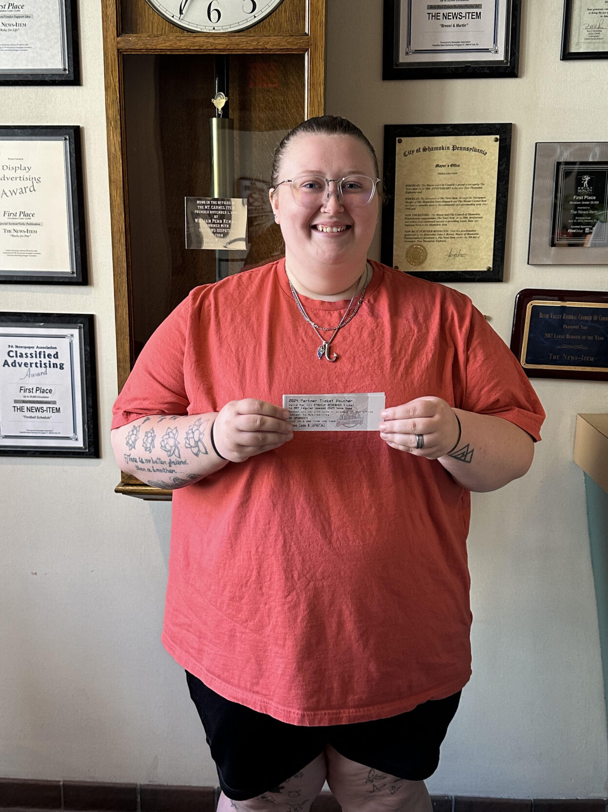 Trivia contest winner | Local | newsitem.com