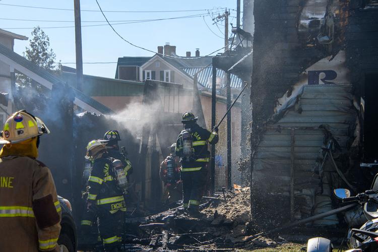 Fire destroys two apartments, leaves three adults homeless | News ...