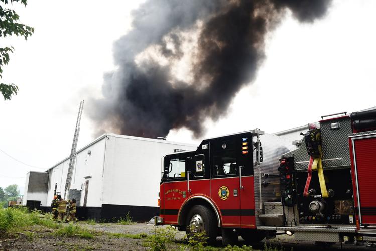 Fire at former Ames department store in Coal Township damages roof ...