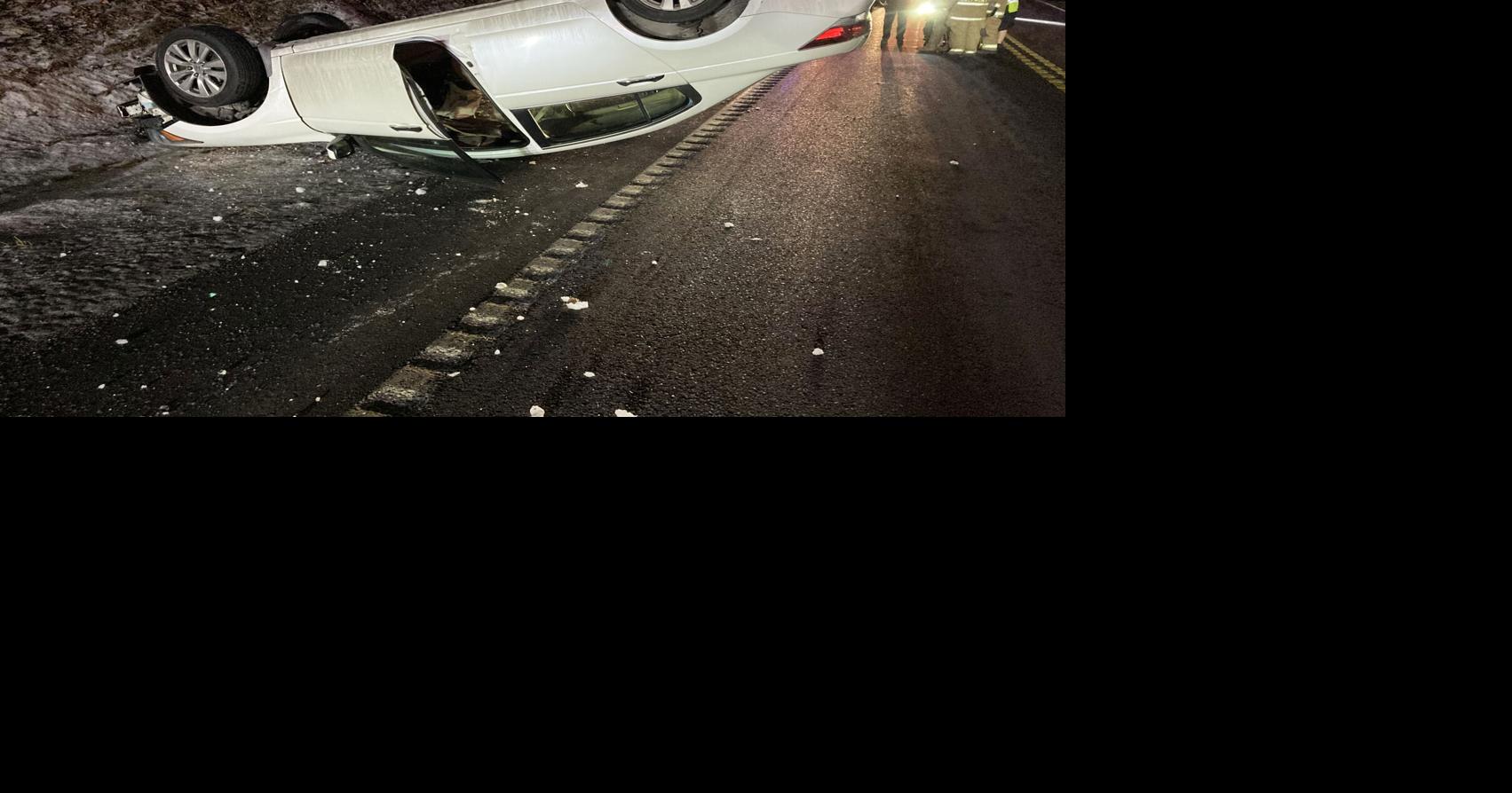 Car rolls over on Route 901 | Local | newsitem.com