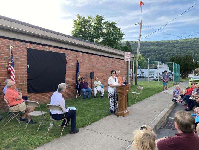 Strausser, Shroyer honored for public service at pool rededication ...