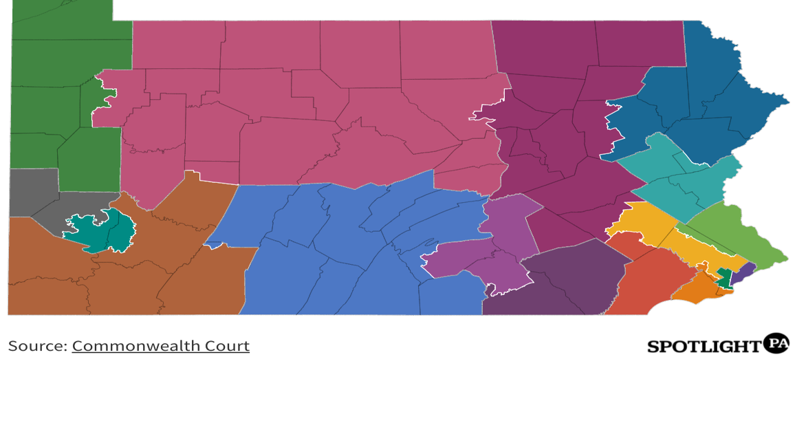 Congressional map picked by Pa. Supreme Court | Local | newsitem.com