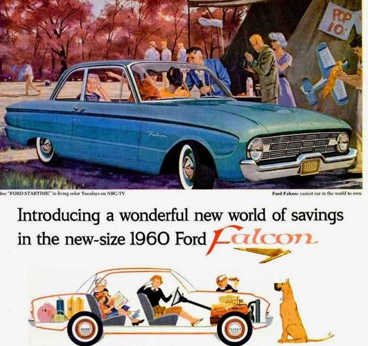 Cars We Remember: 1960 Fords, the designers and Robert McNamara ...