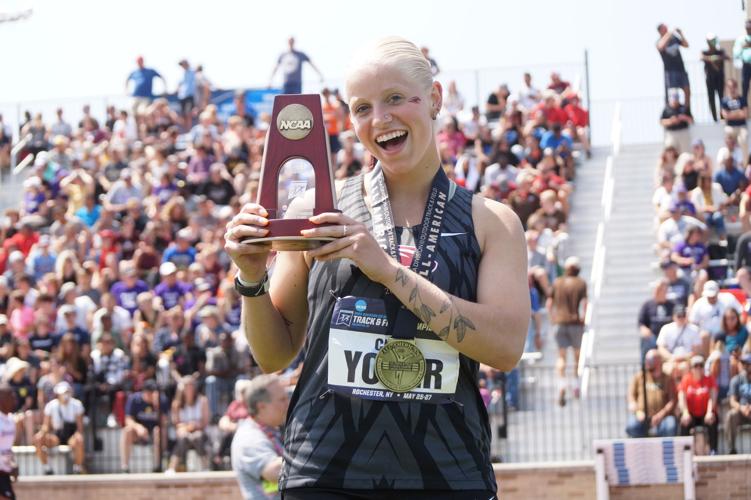 College Track and Field: Yoder ends breakthrough season as All-American ...
