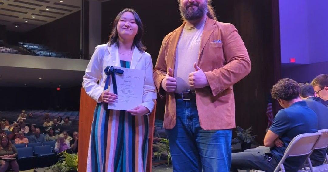 SAHS salutatorian Sandy Lin receives Artisan Alley scholarship | Local ...