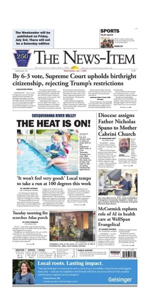 AP News Summary at 11:54 p.m. EDT | National | newsitem.com