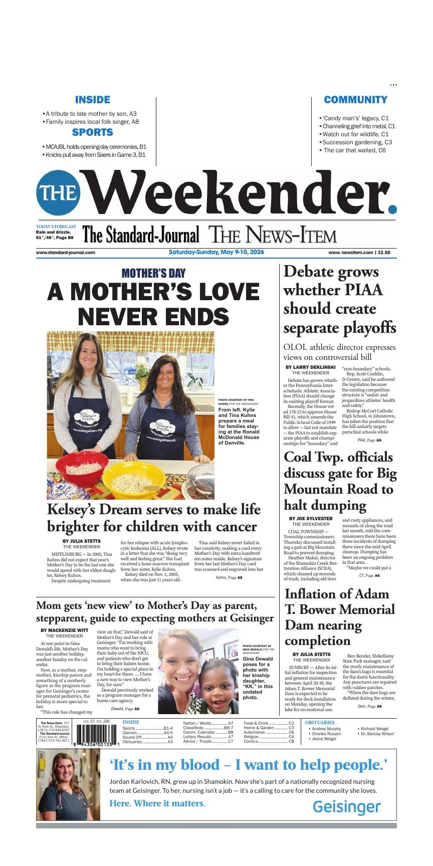 Page A1 | e-Edition | newsitem.com