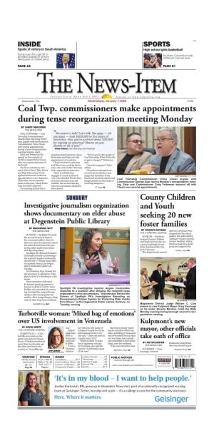 Zerbe Twp. reorganizes without new supervisor; Hagen to be sworn in ...