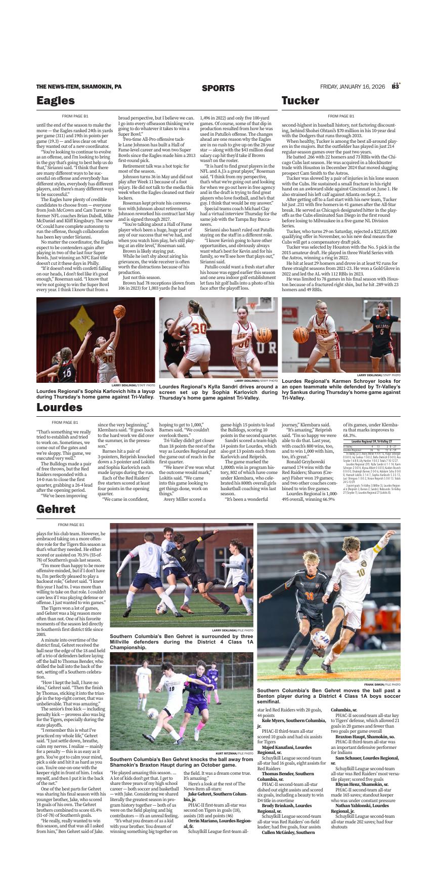 Page B3 | e-Edition | newsitem.com