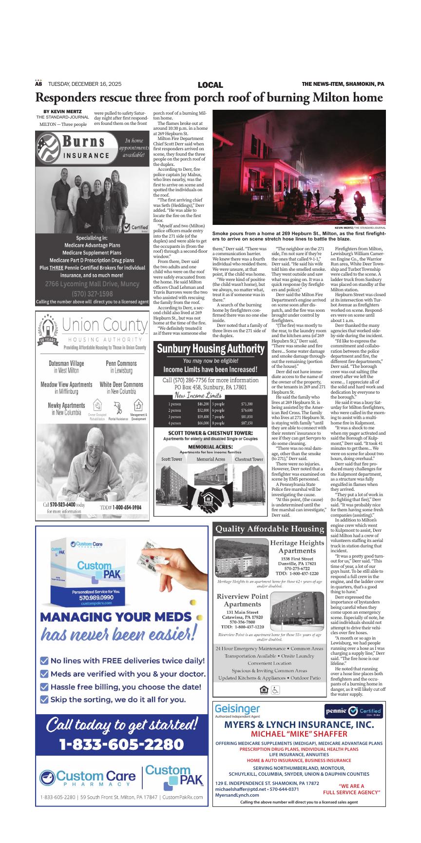 Page A8 | e-Edition | newsitem.com