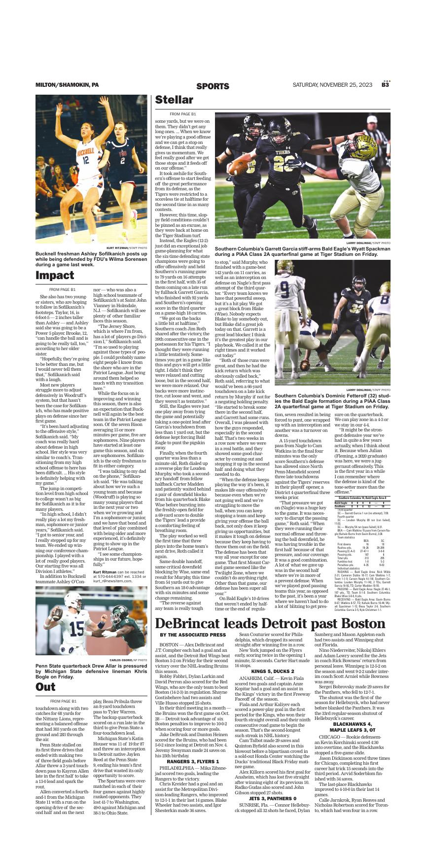 Page B3 | e-Edition | newsitem.com