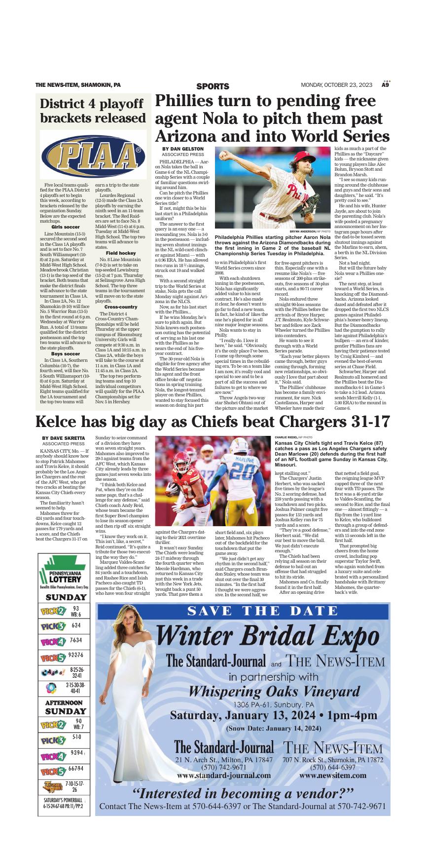 Page A9 | e-Edition | newsitem.com