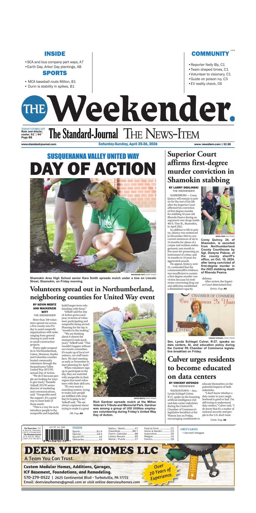 Page A1 | e-Edition | newsitem.com