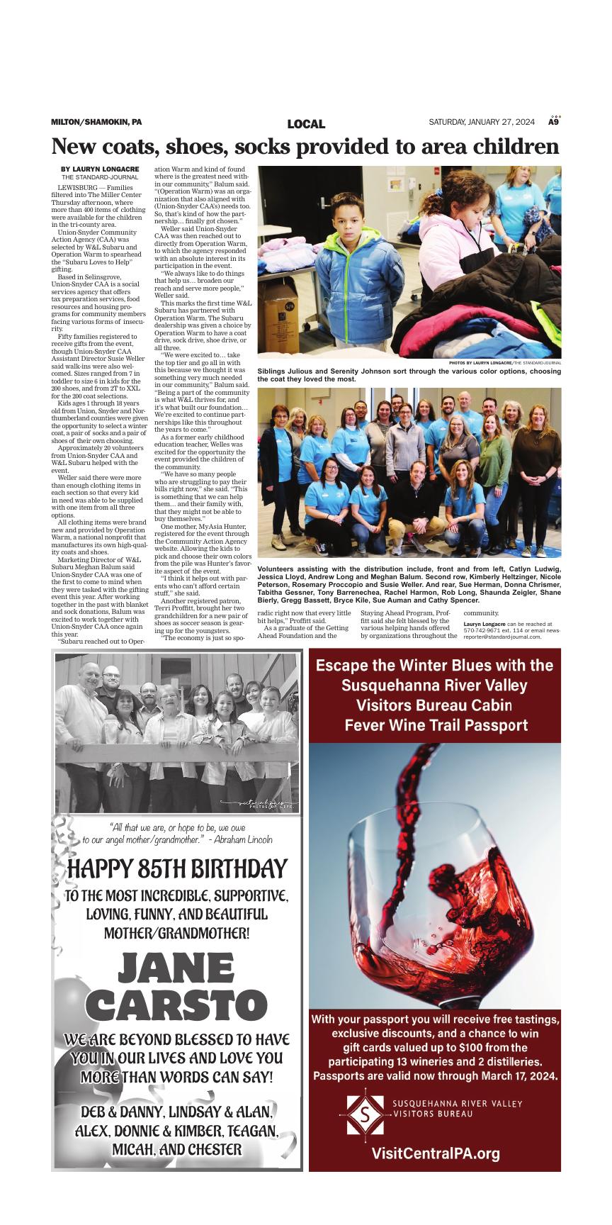 Page A9 | e-Edition | newsitem.com