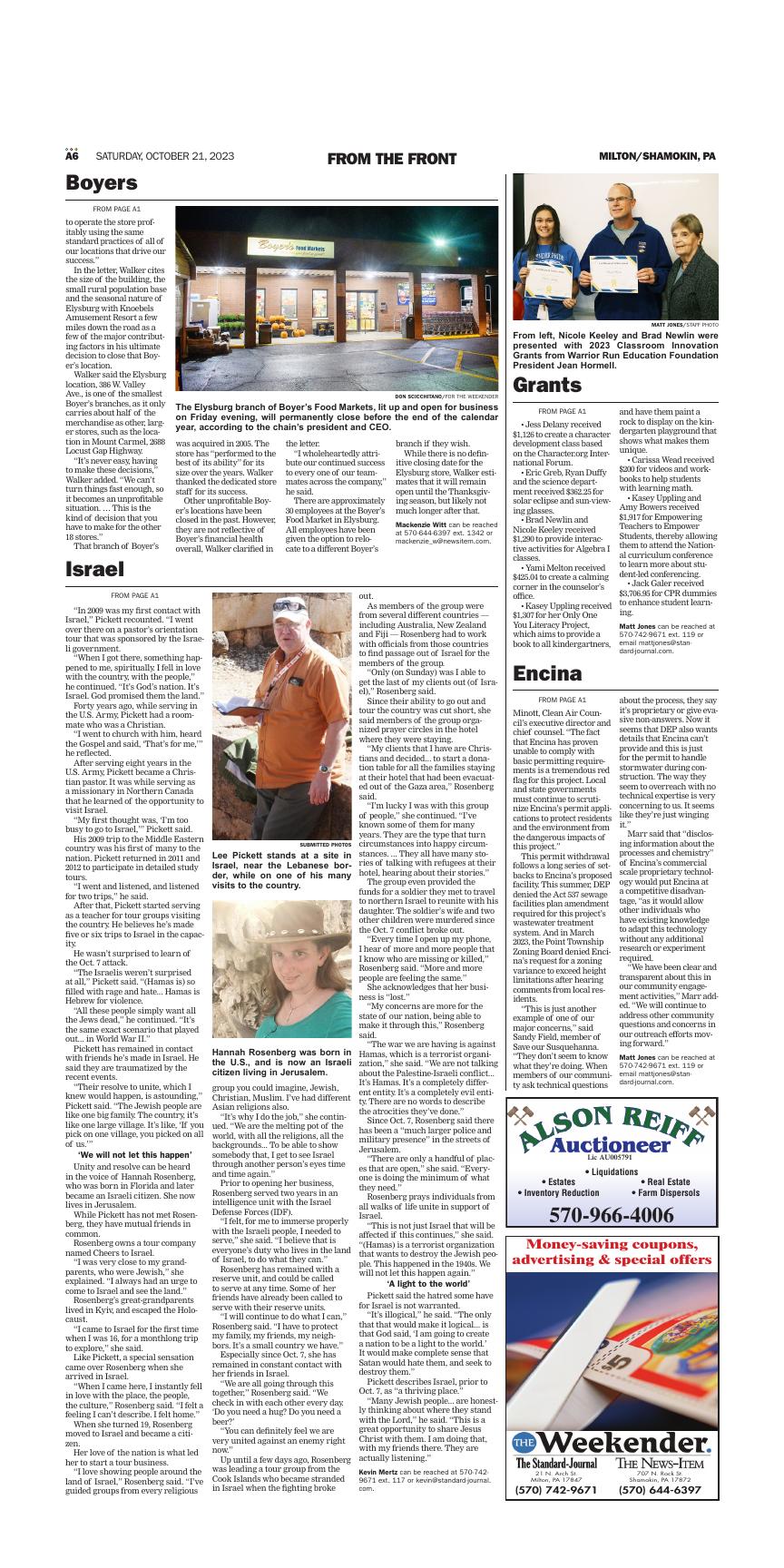 Page A6 | e-Edition | newsitem.com