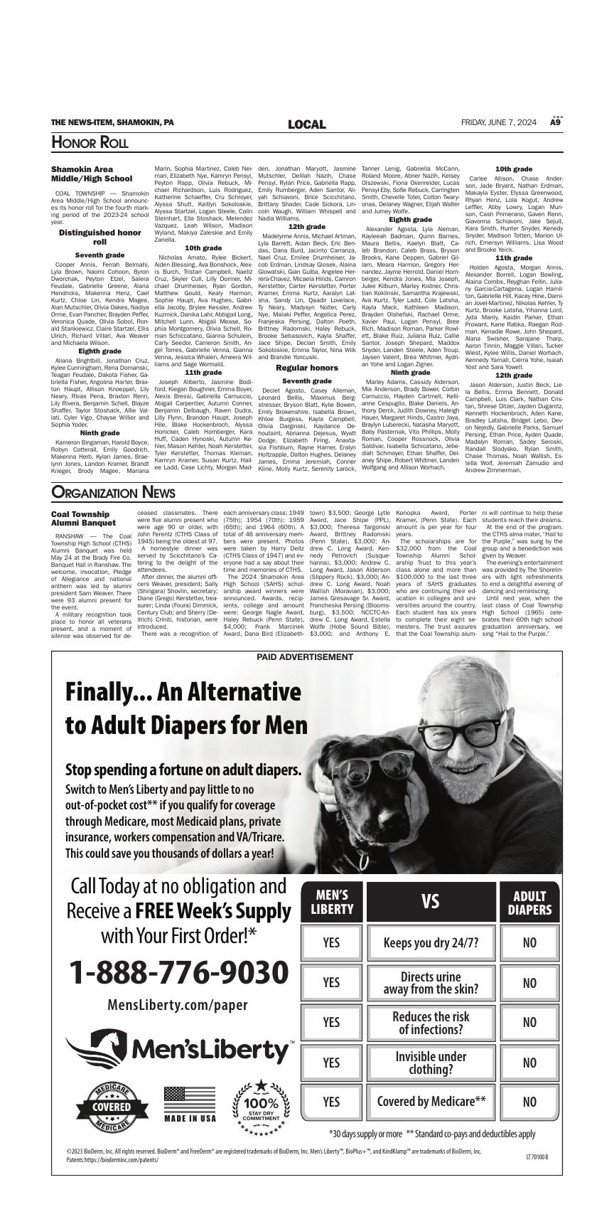 Page A9 | e-Edition | newsitem.com