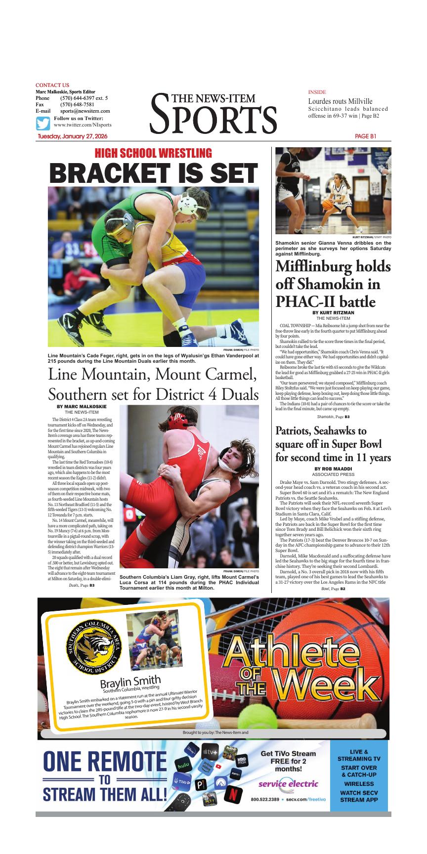 Page B1 | e-Edition | newsitem.com