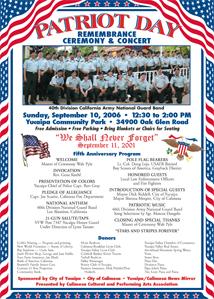 Patriot Day to be celebrated Sunday | News | newsmirror.net