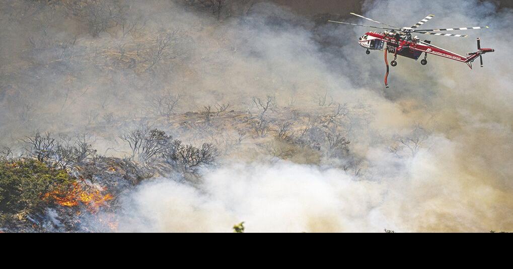 El Dorado Fire continues to burn | Local News | newsmirror.net
