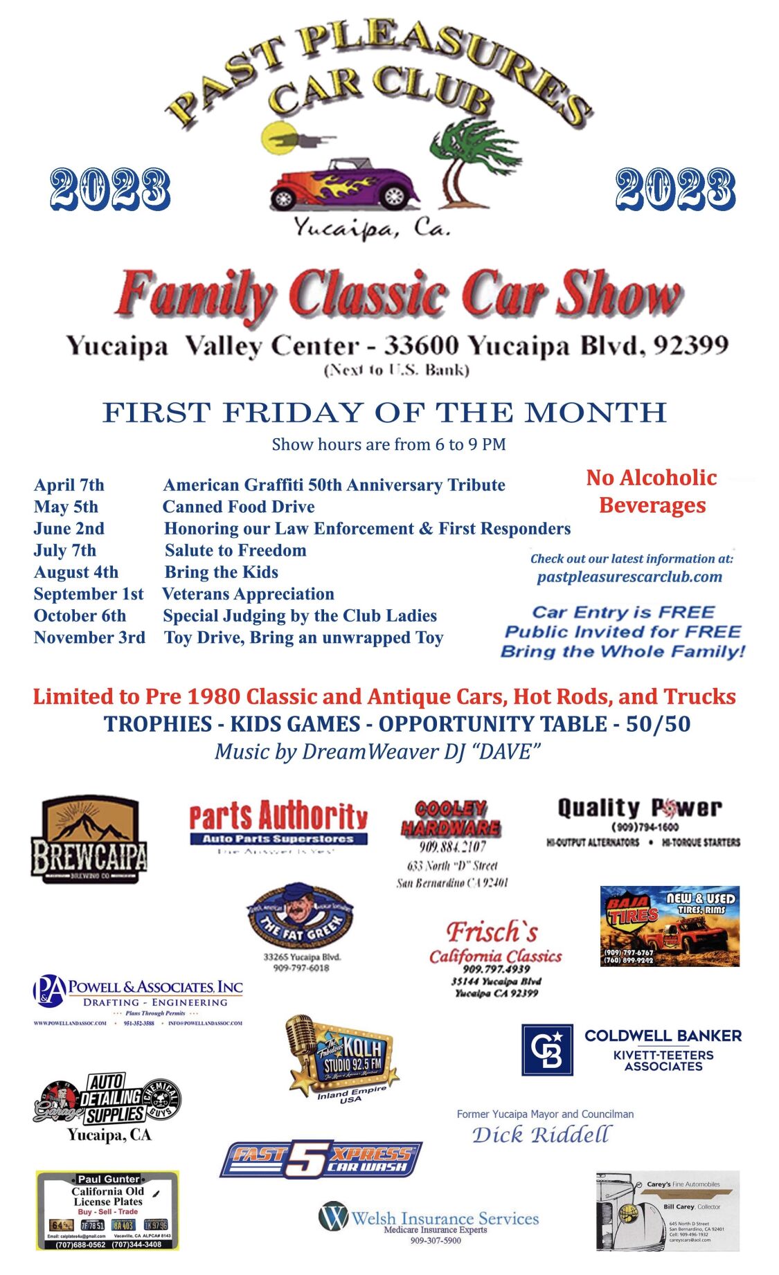 Past Pleasures Car Club hosts first Family Classic car show | News ...