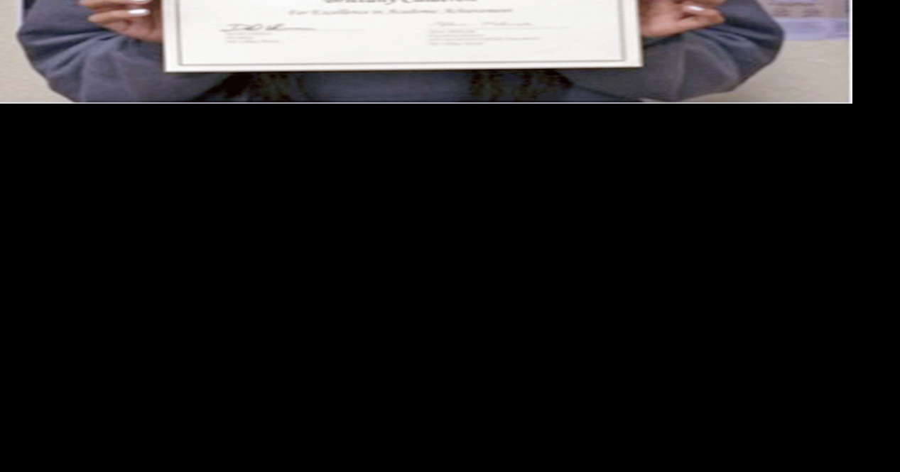 Brittany Calderon is named a National Hispanic Recognition Program ...