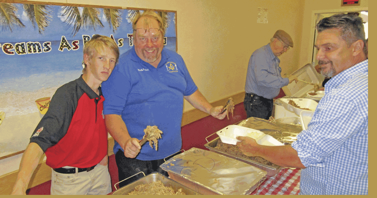 Masonic Lodge hold its famous deep pit barbecue fundraiser | Local News ...