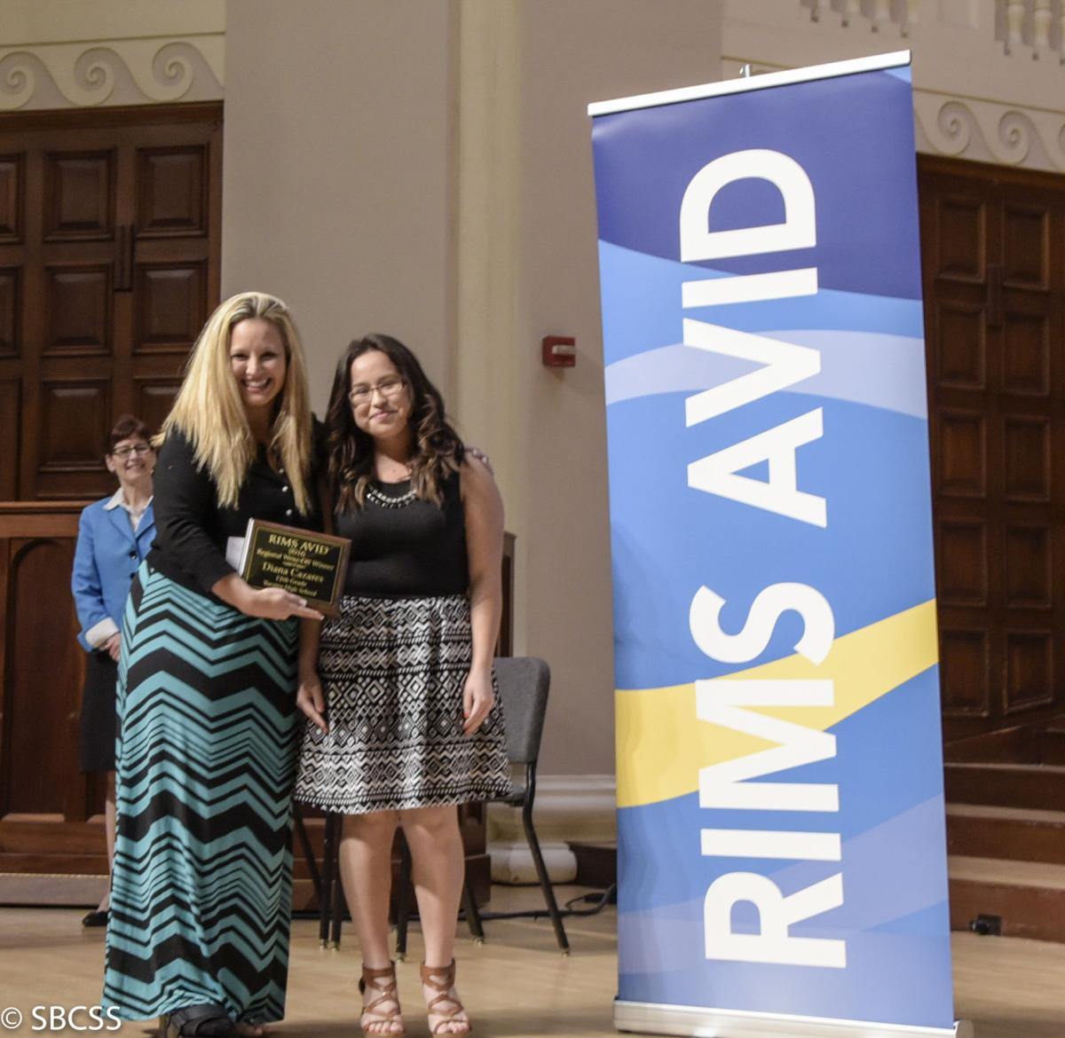 AVID Write-Off winner Diana Cazares is honored | News | newsmirror.net