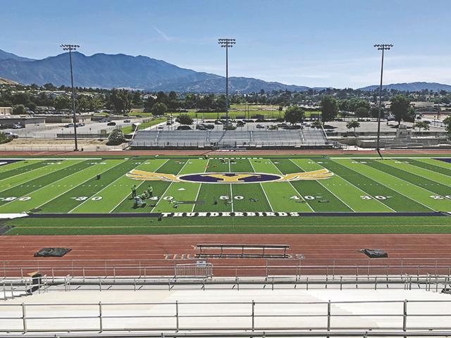 Yucaipa High School gets a new field | Schools | newsmirror.net