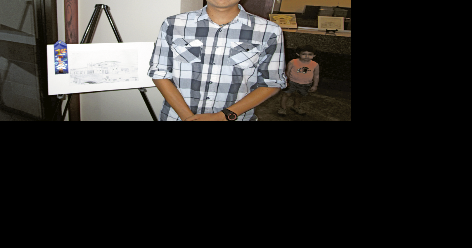 YHS student Nicholas Cruz is honored for artwork | News | newsmirror.net
