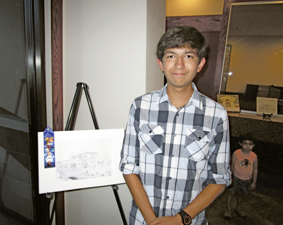 YHS student Nicholas Cruz is honored for artwork | News | newsmirror.net