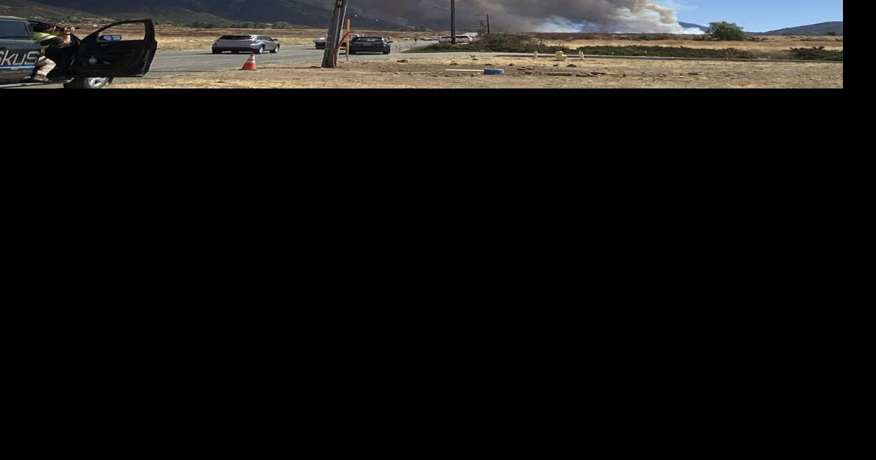 New fire erupts, Oak Glen Road in Yucaipa - Dubbed the El Dorado Fire ...