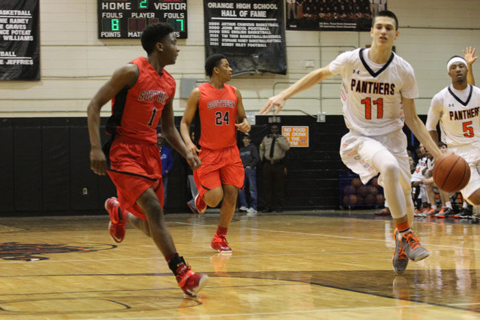Orange boys' basketball v Southern Durham January 2015 | | newsoforange.com