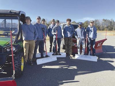 Shovel-ready: Snow removal crew just waiting for its big, icy moment ...