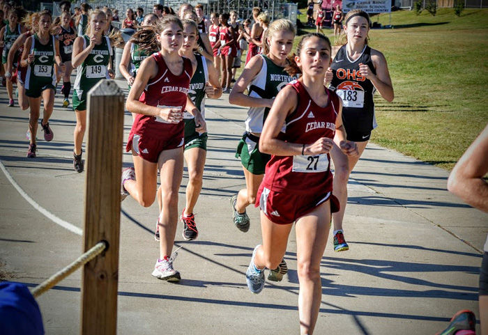 Huge successes for OHS and CRHS cross country at Big 8 conference meet ...
